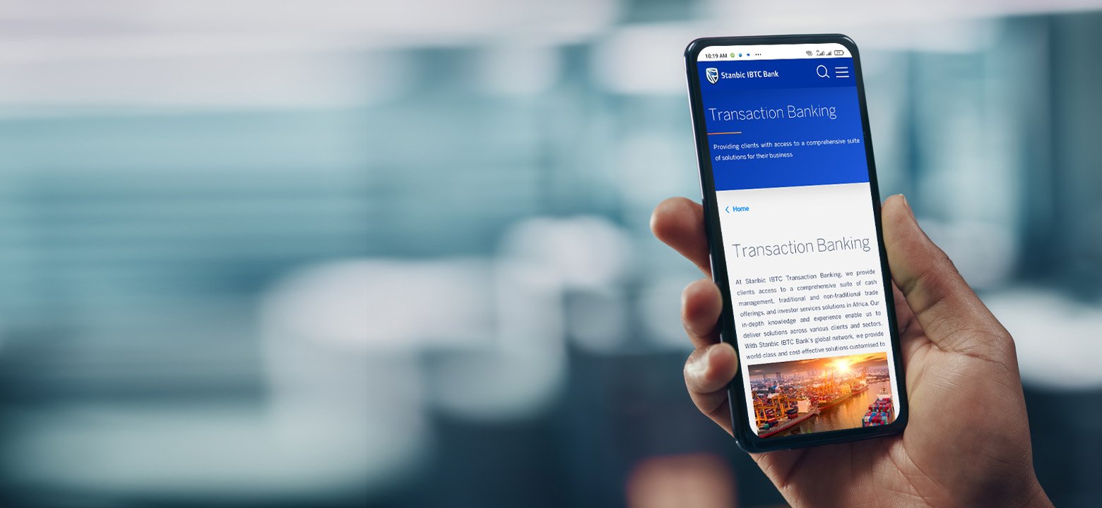 Transaction Banking | Stanbic IBTC Bank
